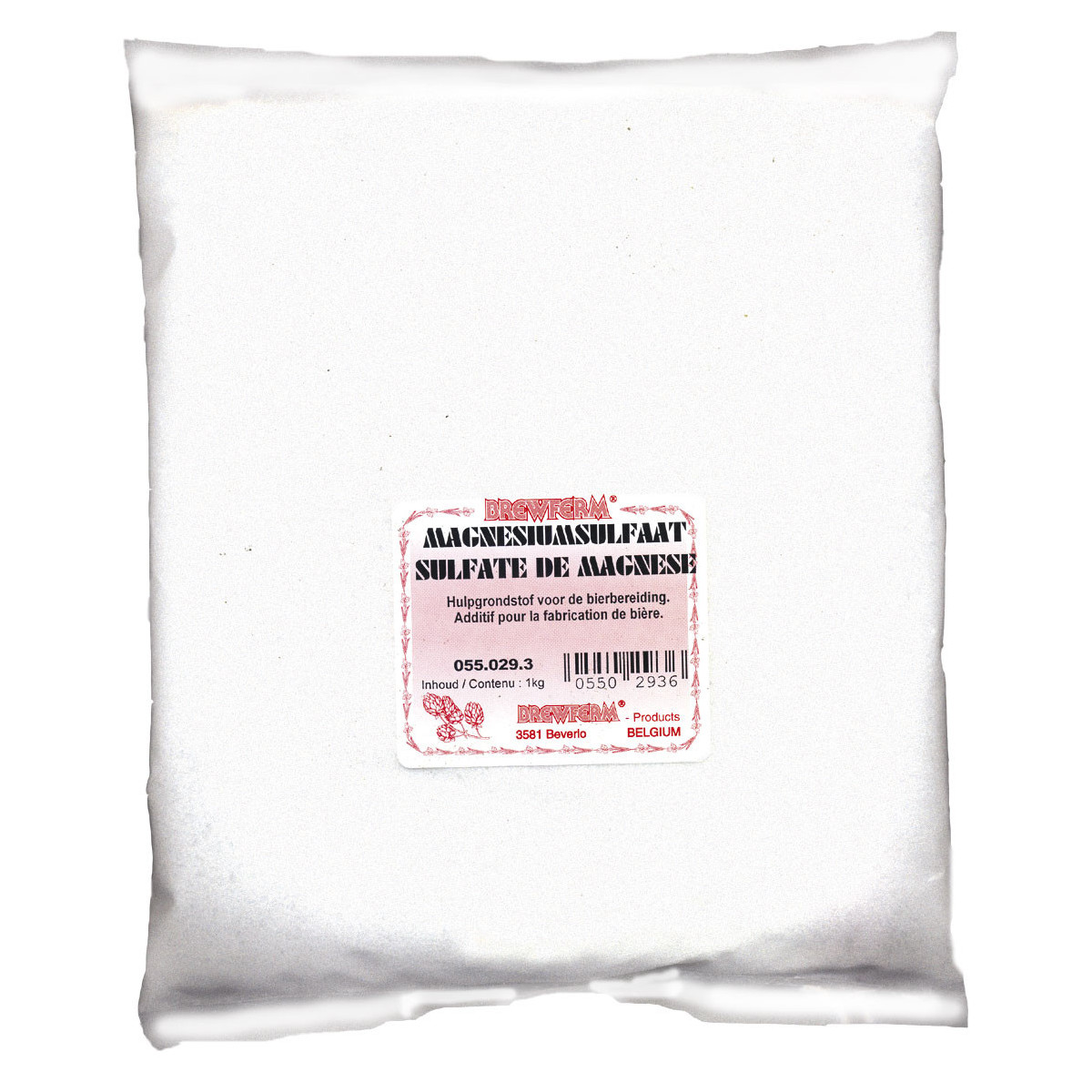Epsom Salt / Magnesiumsulfat (MgSO4) - 100 gram - ViBrygger.dk